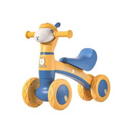 E-Commerce.Maschmann Laufrad Baby Laufrad Alpaka Design 4 Räder Kinder Balance Bike