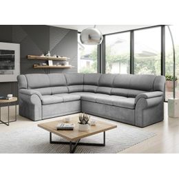 Furnix Ecksofa LEXY Sofa mit Schlaffunktion Bettkasten extra hoch 8 Farben