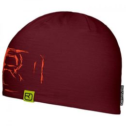 Ortovox - 120 Tec Logo Beanie - Mütze Gr One Size rot