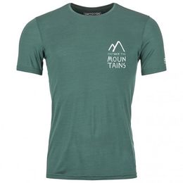 Ortovox - 120 Cool Tec Mountain Duo T-Shirt - Merinoshirt Gr M grau