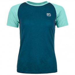 Ortovox - Women's 120 Tec Fast Mountain T-Shirt - Merinoshirt Gr XS blau