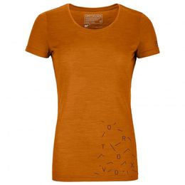 Ortovox - Women's 150 Cool Lost TS - Merinoshirt Gr XS braun/orange