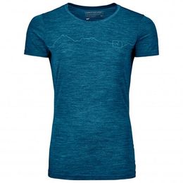 Ortovox - Women's 150 Cool Mountain - Merinoshirt Gr XS blau