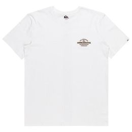 Quiksilver - Tradesmith S/S - T-Shirt Gr L weiß