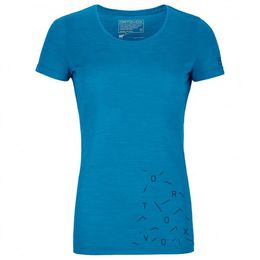 Ortovox - Women's 150 Cool Lost TS - Merinoshirt Gr XS blau
