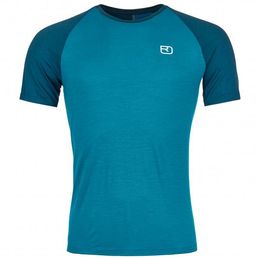 Ortovox - 120 Tec Fast Mountain T-Shirt - Merinoshirt Gr M blau
