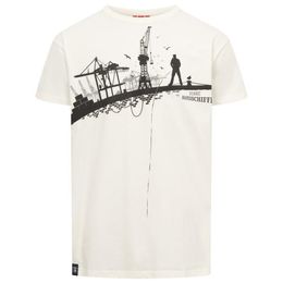 Derbe - S/S Hafenschiffer - T-Shirt Gr L weiß