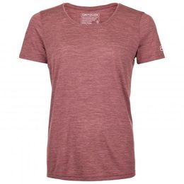 Ortovox - Women's 120 Cool Tec Clean T-Shirt - Merinoshirt Gr S rosa