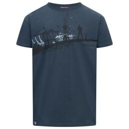 Derbe - S/S Hafenschiffer - T-Shirt Gr S blau
