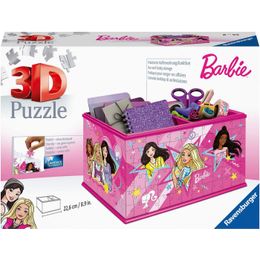 Ravensburger 3D-Puzzle Aufbewahrungsbox Barbie, 216 Puzzleteile, Made in Europe, FSC® - schützt Wald - weltweit, bunt