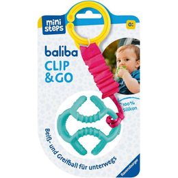 Ravensburger Greifspielzeug baliba Clip & Go, türkis, bunt