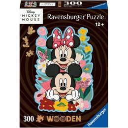 Ravensburger Puzzle Disney Mickey & Minnie, 300 Puzzleteile, Made in Europe, FSC® - schützt Wald - weltweit, bunt