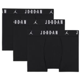 Jordan Dri-FIT Flight Essentials Boxershorts für ältere Kinder (3er-Pack) - Schwarz
