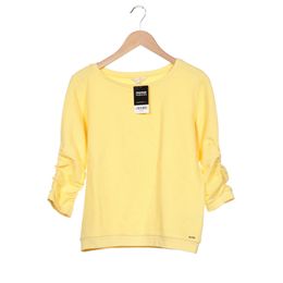 Tom Tailor Denim Damen Sweatshirt, gelb, Gr. 38