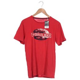 Esprit Herren T-Shirt, rot, Gr. 52