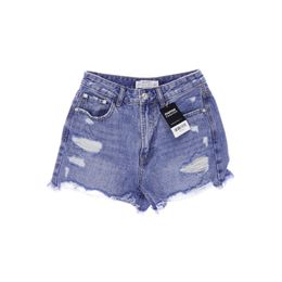 stradivarius Damen Shorts, blau, Gr. 34