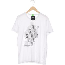 BOSS Green Herren T-Shirt, weiß, Gr. 56