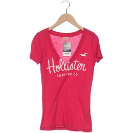 Hollister Damen T-Shirt, pink, Gr. 34