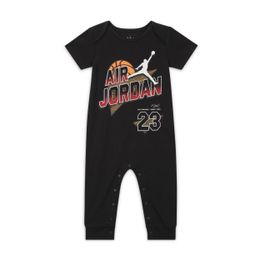 Air Jordan Flight Strampler mit Grafik für Babys (12–24 M) - Schwarz