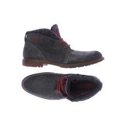 Bugatti Herren Stiefel, grau, Gr. 43