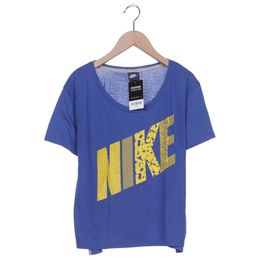 Nike Damen T-Shirt, blau, Gr. 34