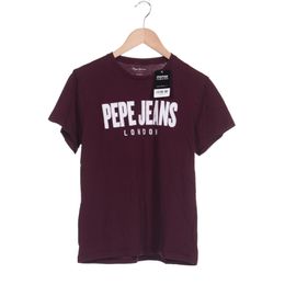 Pepe Jeans Herren T-Shirt, bordeaux, Gr. 48