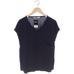 Oui Damen T-Shirt, marineblau, Gr. 36