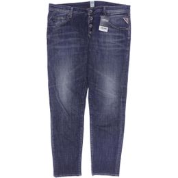 Replay Damen Jeans, marineblau, Gr. 42