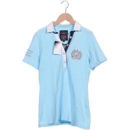 L Argentina Damen Poloshirt, hellblau