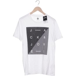 Jack & Jones Jack & Jones Herren T-Shirt, weiß, Gr. 52