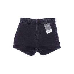 Bershka Damen Shorts, schwarz, Gr. 34