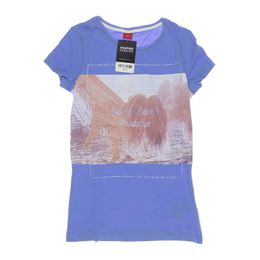 s.Oliver Damen T-Shirt, blau, Gr. 158