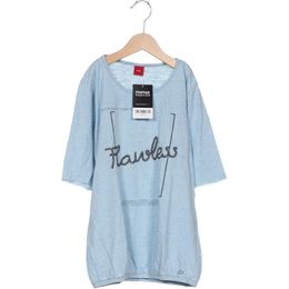 s.Oliver Damen T-Shirt, blau, Gr. 152