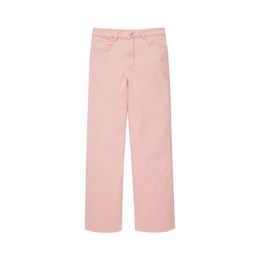 Tom Tailor Denim Damen Culotte Jeans, rosa, Uni, Gr. XL