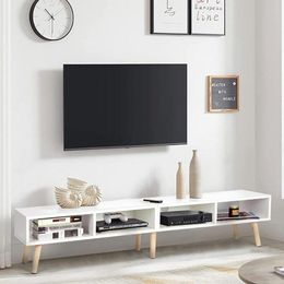 EVERY Lowboard Sideboard TV Board Regal Fernsehtisch Weiß