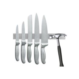 Bettizia Wand-Magnet Messer-Leiste Messerhalter für Küche Messerleiste Edelstahl Ohne Bohren 40cm
