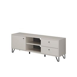 VICCO Lowboard TV-Schrank Aldo 160x55cm Cashmere