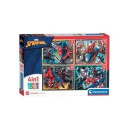 Clementoni Puzzles Marvel Spiderman 4in1 Boden