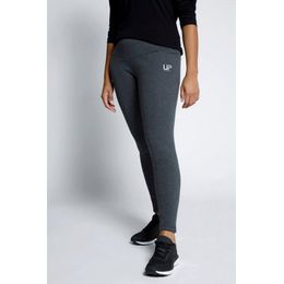 Ulla Popken Lederimitathose Leggings Webfellfutter extrawarm High Waist