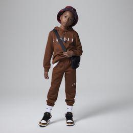 Jordan Sustainable Pullover Hoodie Set zweiteiliges Set für jüngere Kinder - Braun