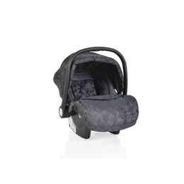 Moni Babyschale Gala Premium Gruppe 0+ (0 - 13 kg), Fußabdeckung, Sitzpolster dunkelgrau