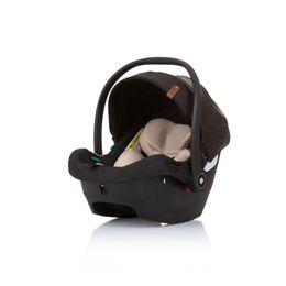 Chipolino i-Size Babyschale Duo Smart Gruppe 0+, Kissen, verstellbare Kopfstütze schwarz