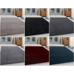 Ayyildiz Wunderschöne ATA Teppich, Moderner Einfarbig Teppich, rechteckig, Höhe 12 mm
