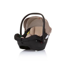 Chipolino i-Size Babyschale Duo Smart Gruppe 0+, Kissen, verstellbare Kopfstütze beige