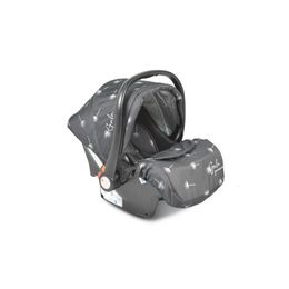 Moni Babyschale Gala Premium Gruppe 0+ (0 - 13 kg), Fußabdeckung, Sitzpolster schwarz