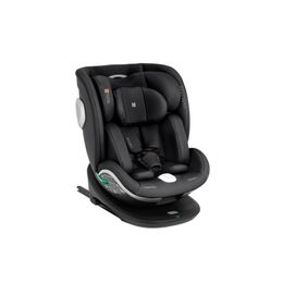 Kikkaboo Kindersitz i-Drive i-Size (40-150cm) Isofix Top Tether, Kopfst&uuml;tze, SPS schwarz