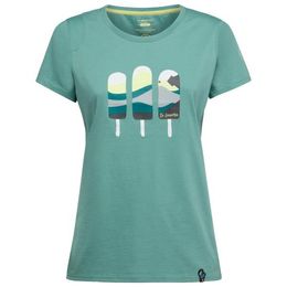 La Sportiva - Women's Icy Mountains T-Shirt - T-Shirt Gr XS türkis