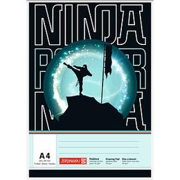 Brunnen Malblock Ninja Power DIN A4