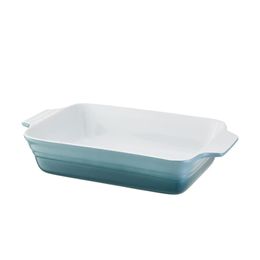 KHG Auflaufform ¦ blau ¦ Steinzeug/Steingut ¦ Maße (cm): B: 19,5 H: 6,5 » Höffner
