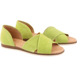 Apple of Eden Sandalen "Chiusi", Memory-Foam, Leder, für Damen, grün, 39